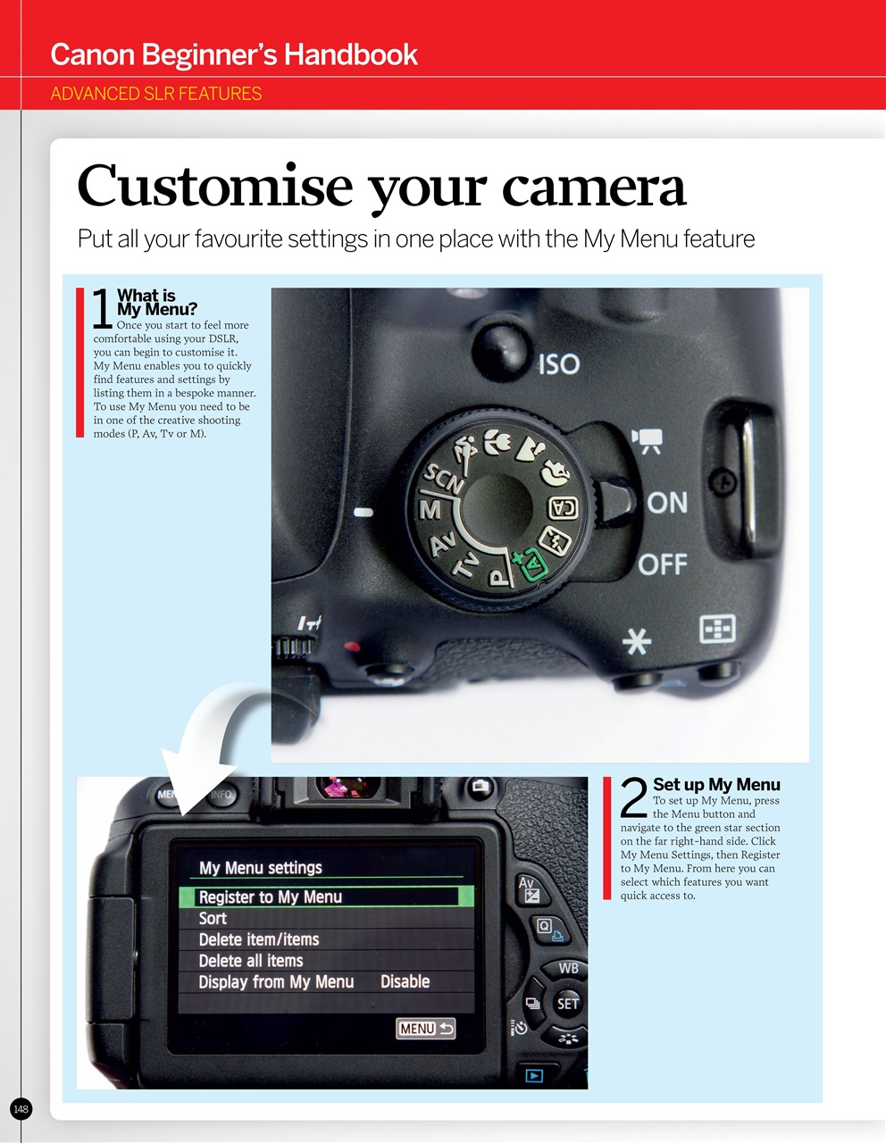 Photography Bookazine - Canon Beginner's Handbook Seventh Edition Back ...