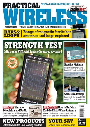 Practical Wireless Magazine - February 2023 Subscriptions | Pocketmags