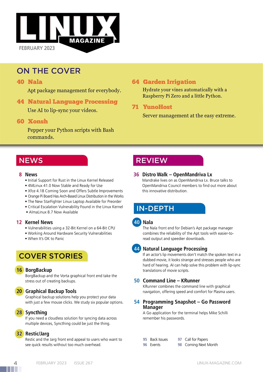 Linux Magazine - February 2023 Back Issue