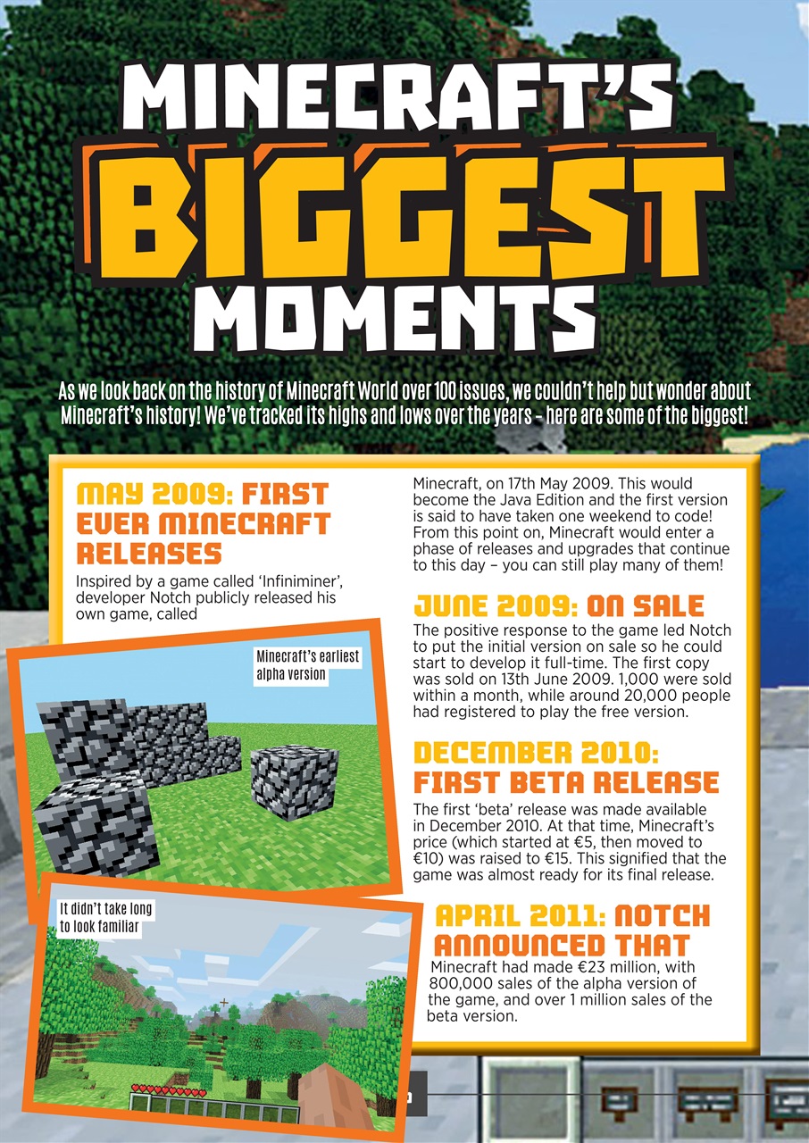 Minecraft World Magazine - Issue 100 Back Issue