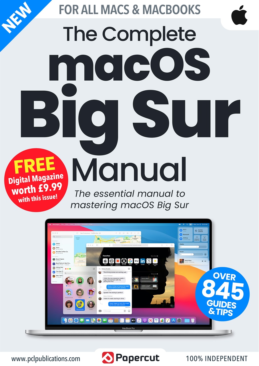 Mac + MacBook User - The Complete macOS Big Sur Manual Special Issue
