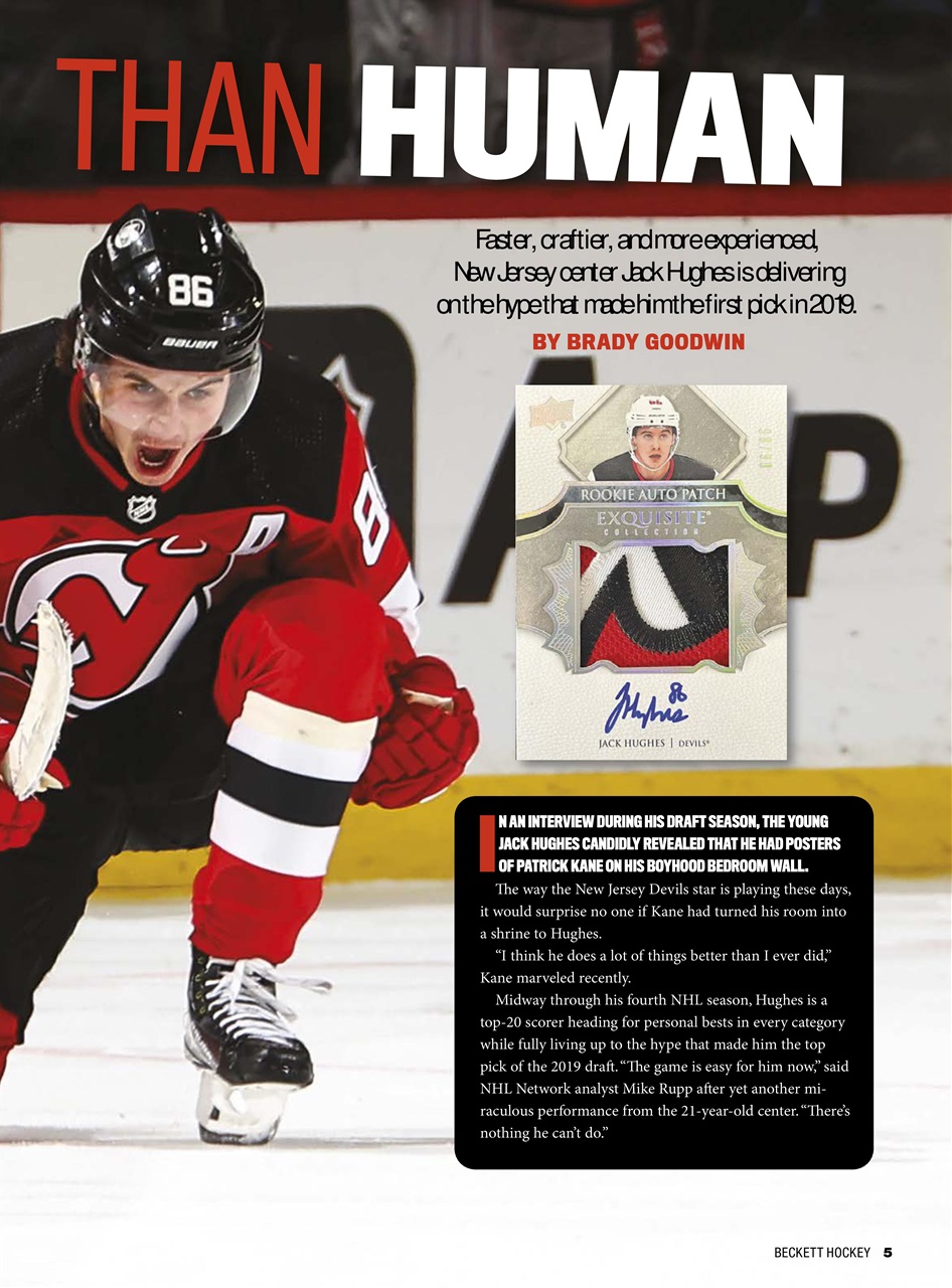Beckett Hockey Magazine - February 2023 Back Issue