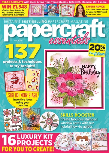 Papercraft Essentials Magazine - Issue 220 Back Issue