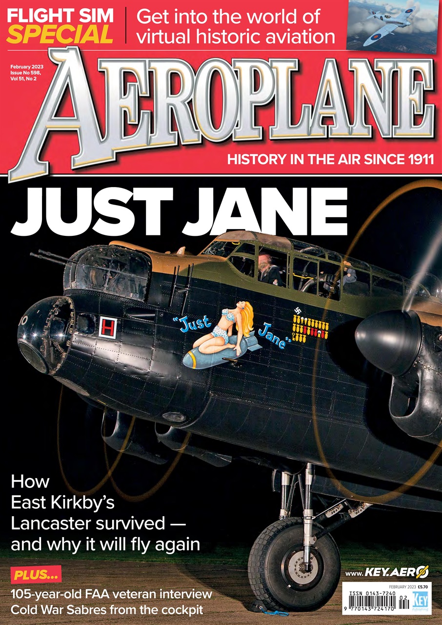 Aeroplane Magazine - February 2023 Subscriptions | Pocketmags