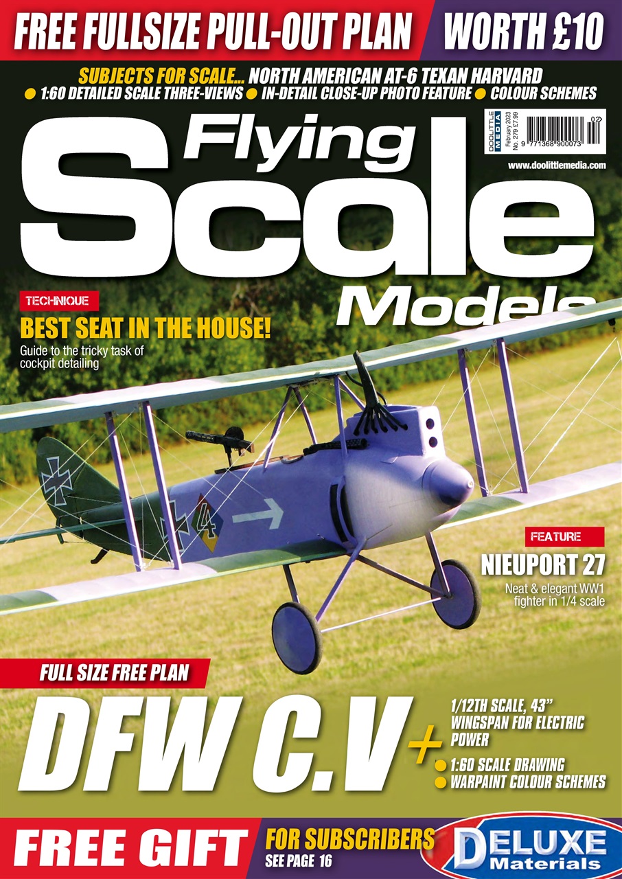 Flying Scale Models Magazine - Feb 23 Back Issue