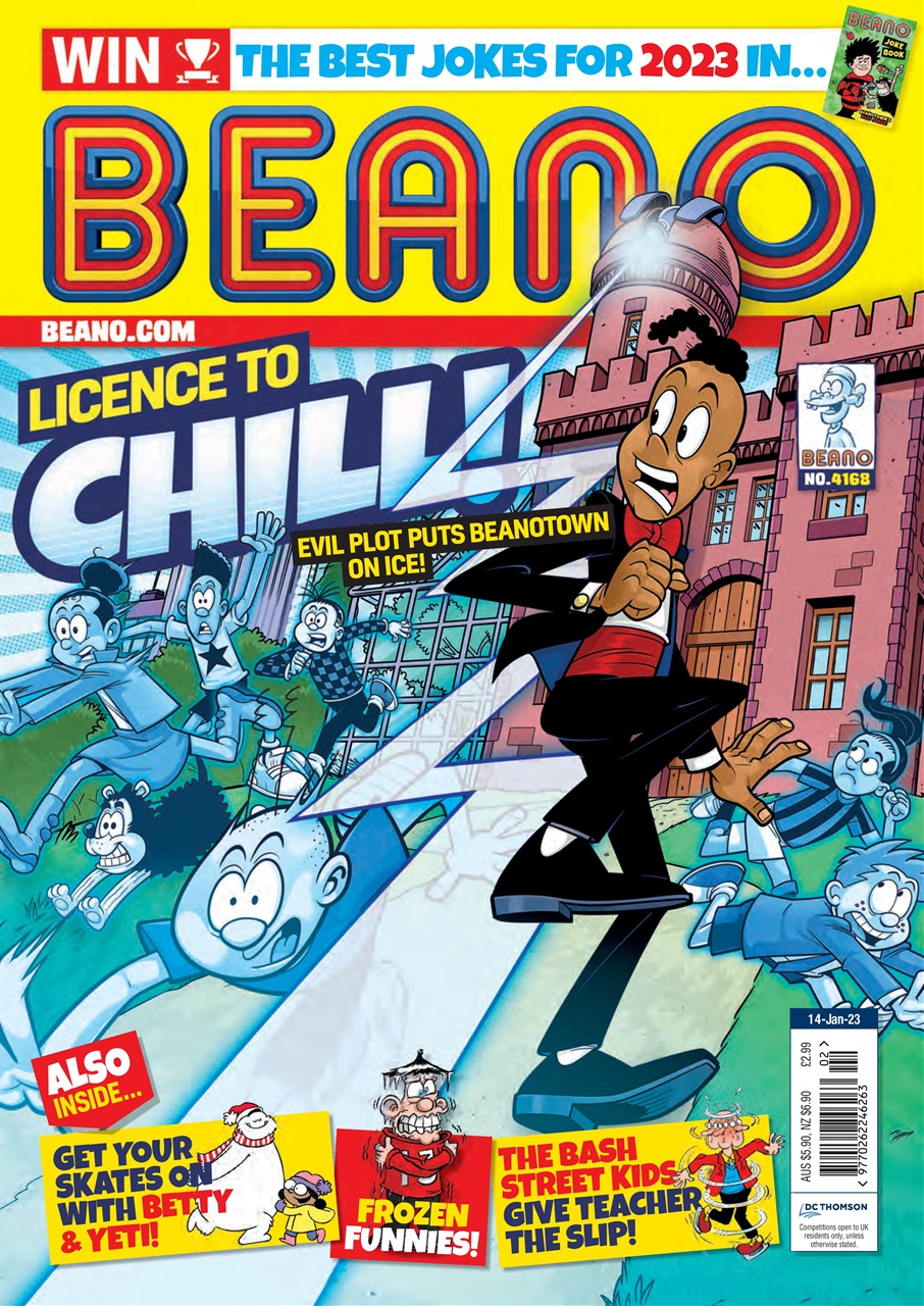 Beano Magazine - 14/01/2023 Back Issue