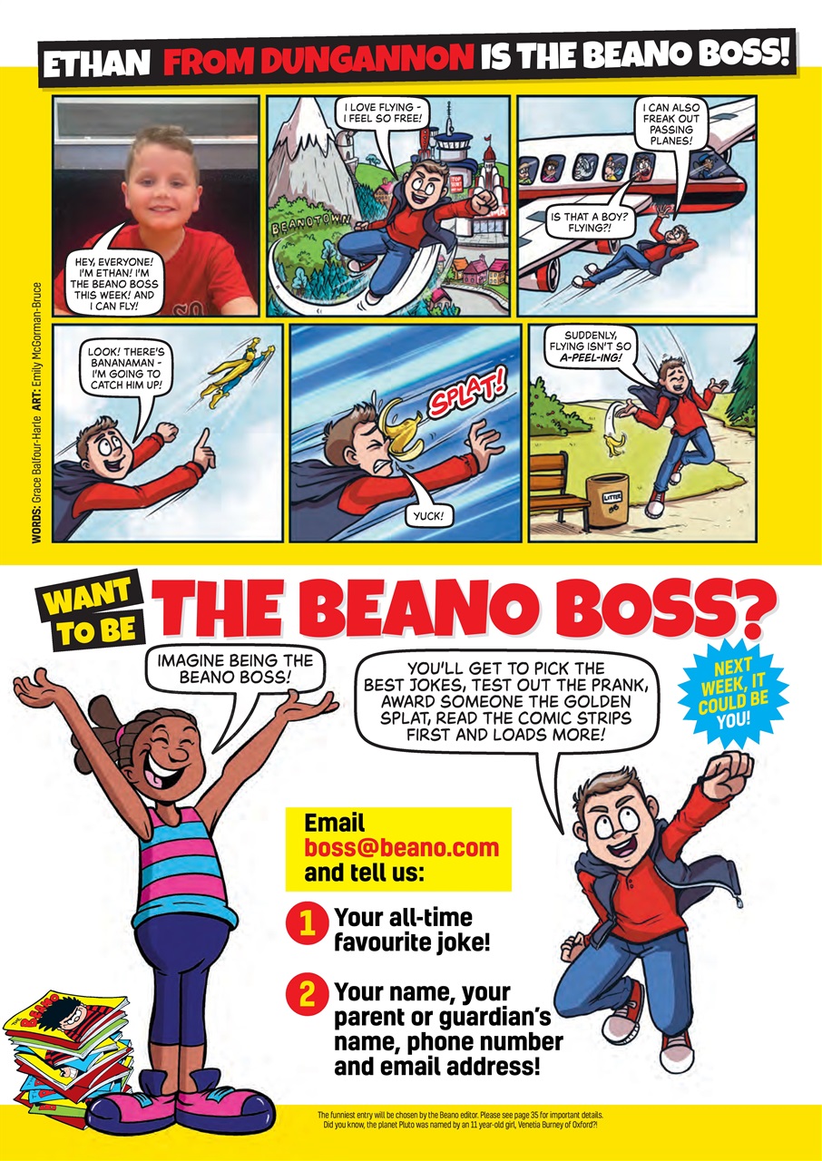 Beano Magazine - 14/01/2023 Back Issue