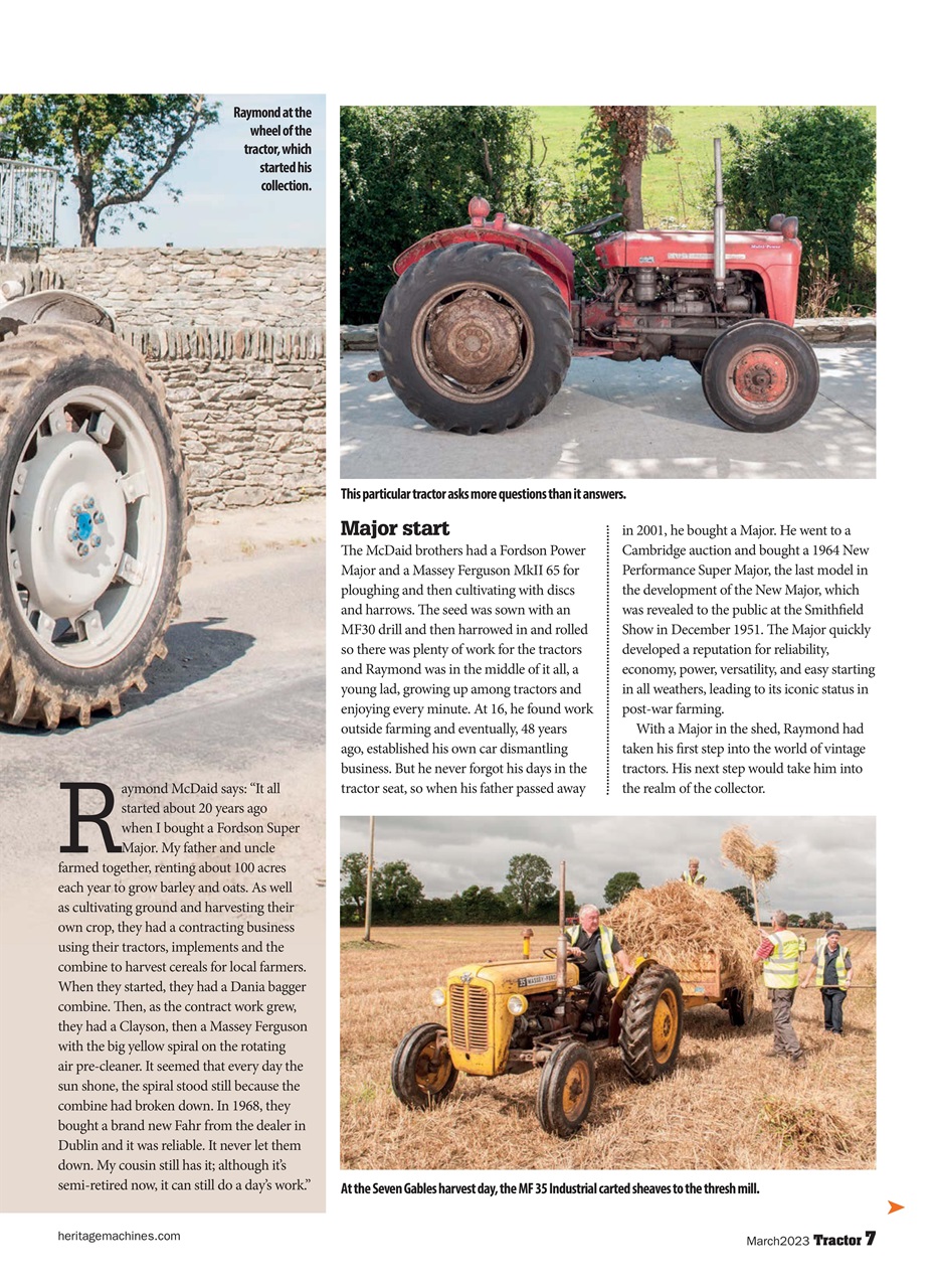 Tractor & Farming Heritage Magazine - Mar-23 Back Issue