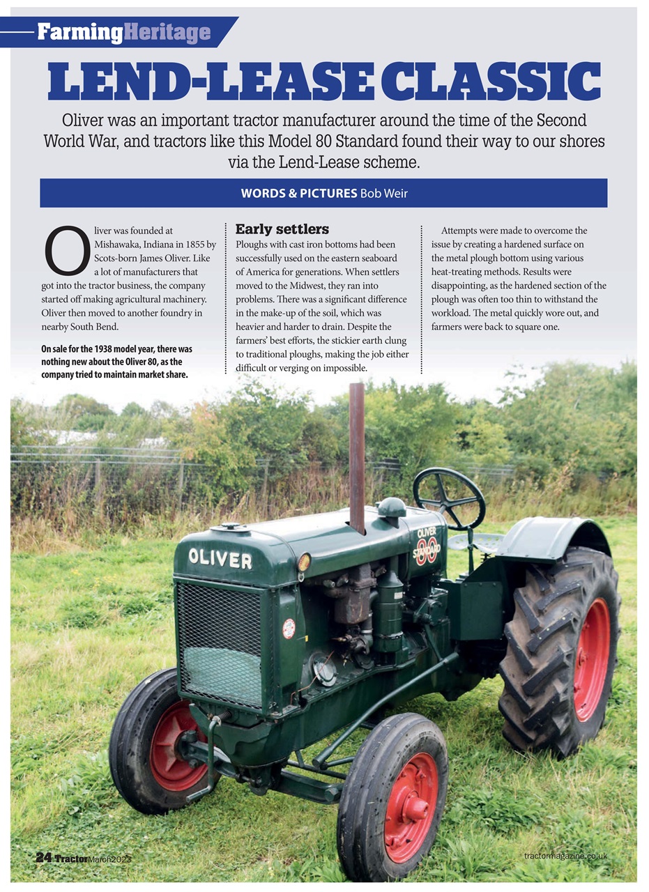 Tractor & Farming Heritage Magazine - Mar-23 Back Issue