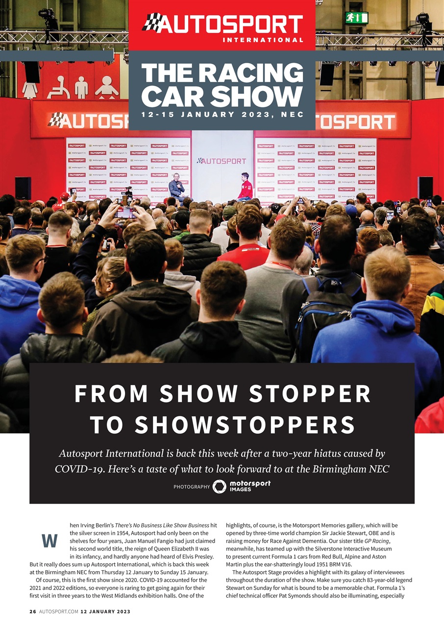 Autosport Magazine - 12 Jan 2023 Back Issue