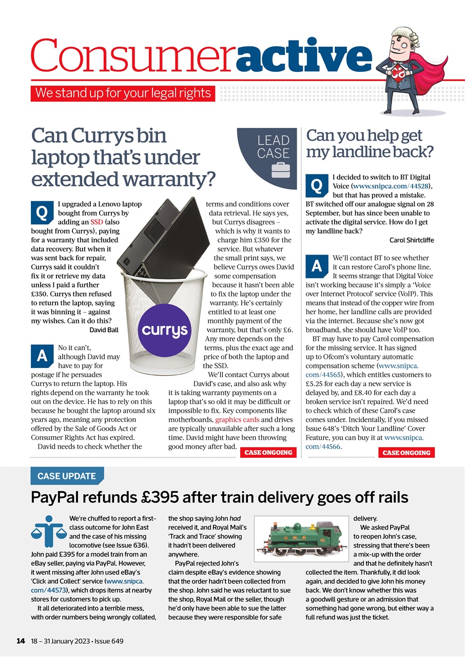 Computer Active Magazine - 649 Back Issue