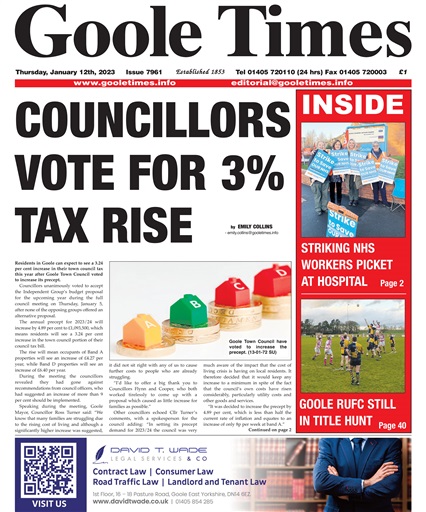 Goole Times Magazine - January 12th 2023 Back Issue