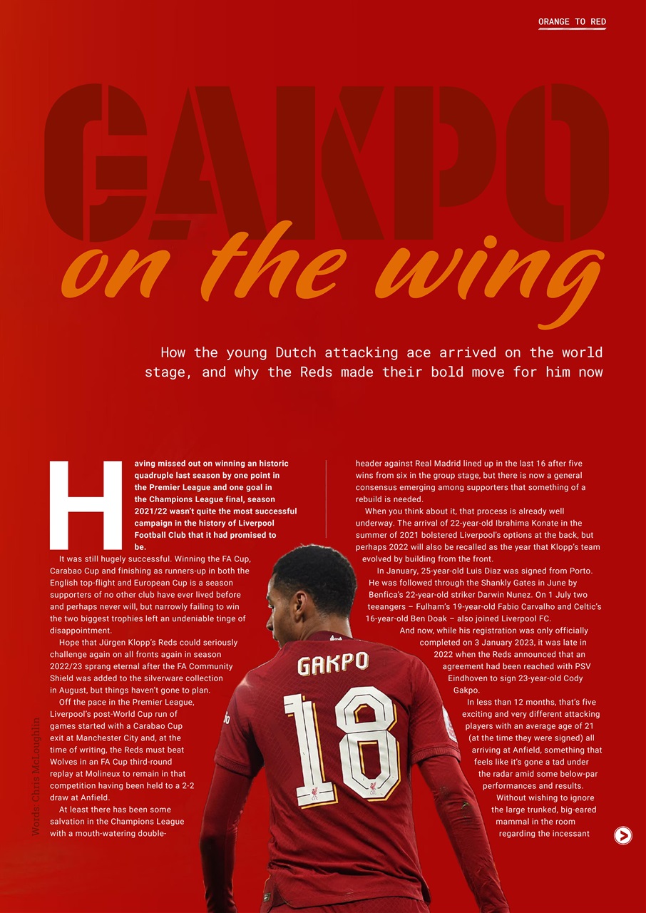 Liverpool FC Magazine - Feb-23 Back Issue
