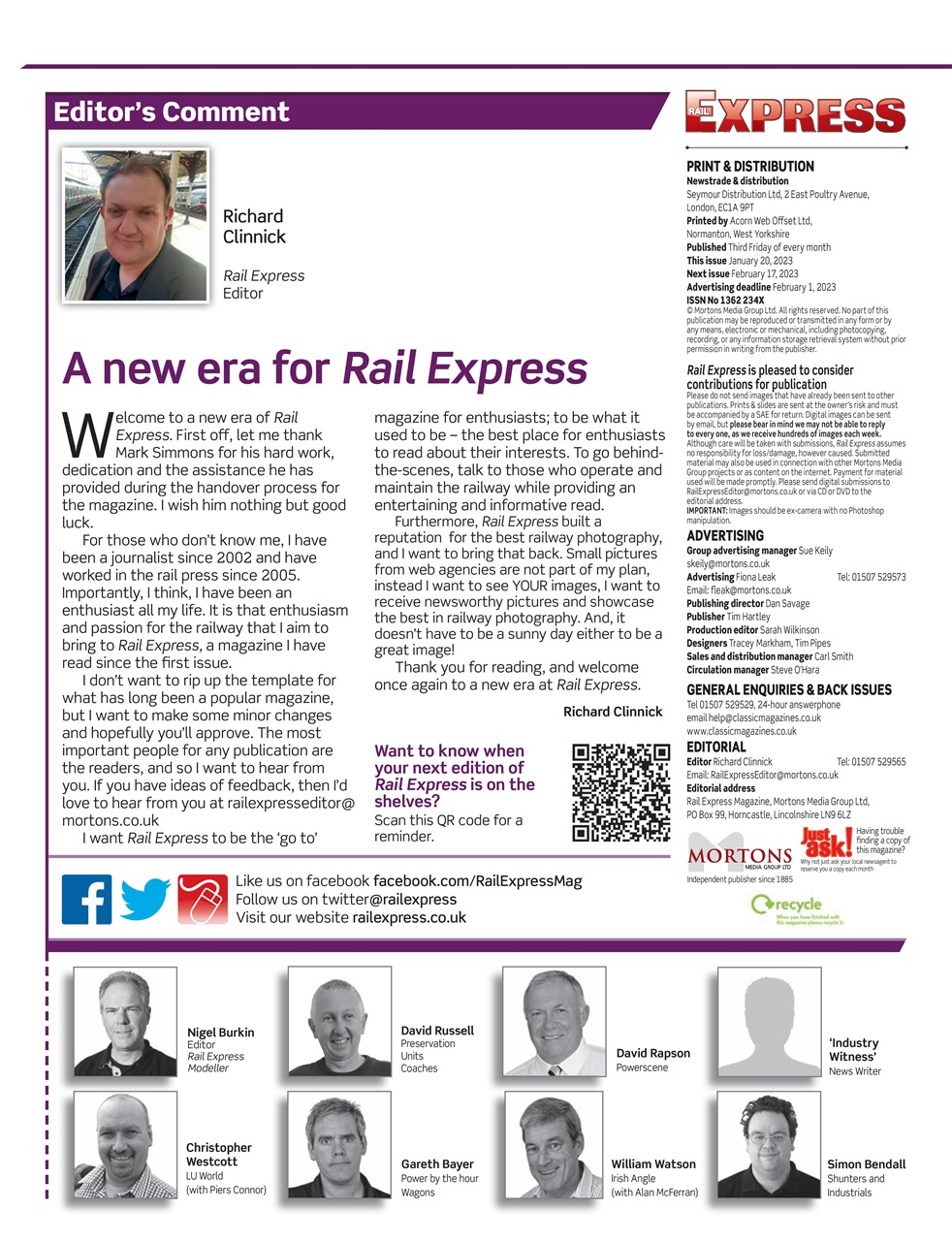Rail Express Magazine - February 2023 Subscriptions | Pocketmags