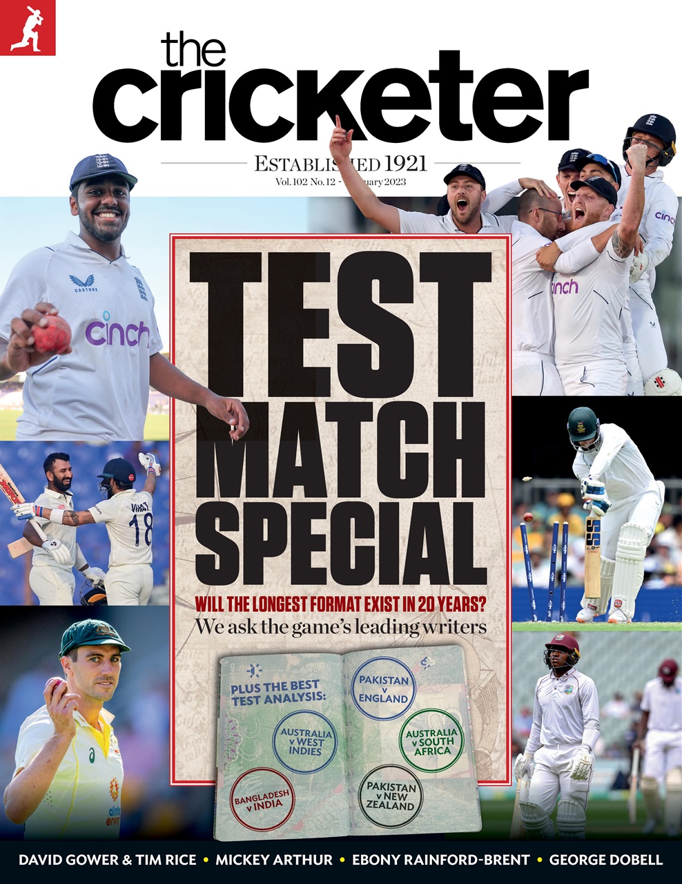 The Cricketer Magazine - February 2023 Subscriptions | Pocketmags