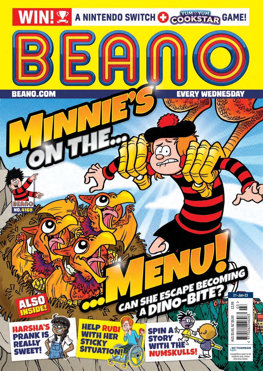 Beano Magazine - 21/01/2023 Back Issue