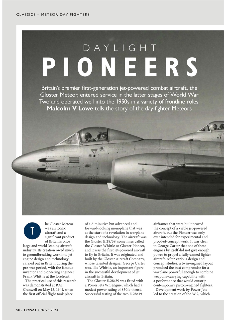 FlyPast Magazine - March 2023 Subscriptions | Pocketmags