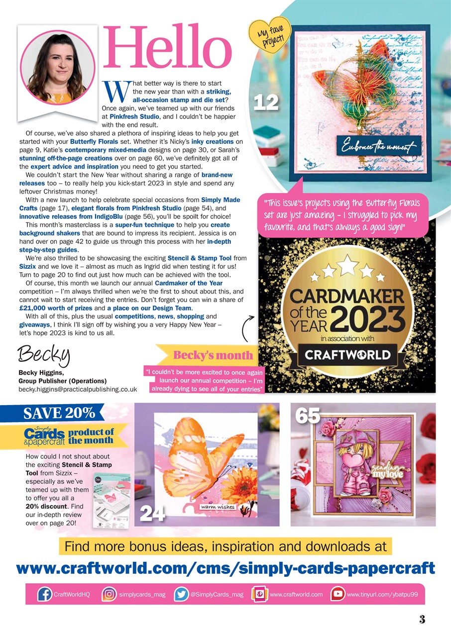 Simply Cards & Papercraft Magazine - Issue 239 Back Issue