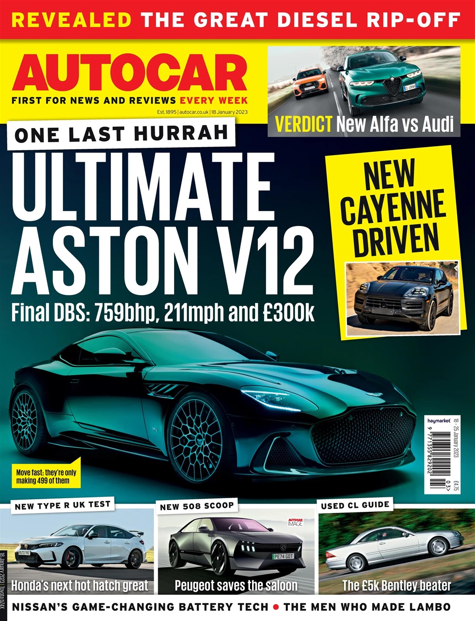 Autocar Magazine - 18-Jan-2023 Back Issue