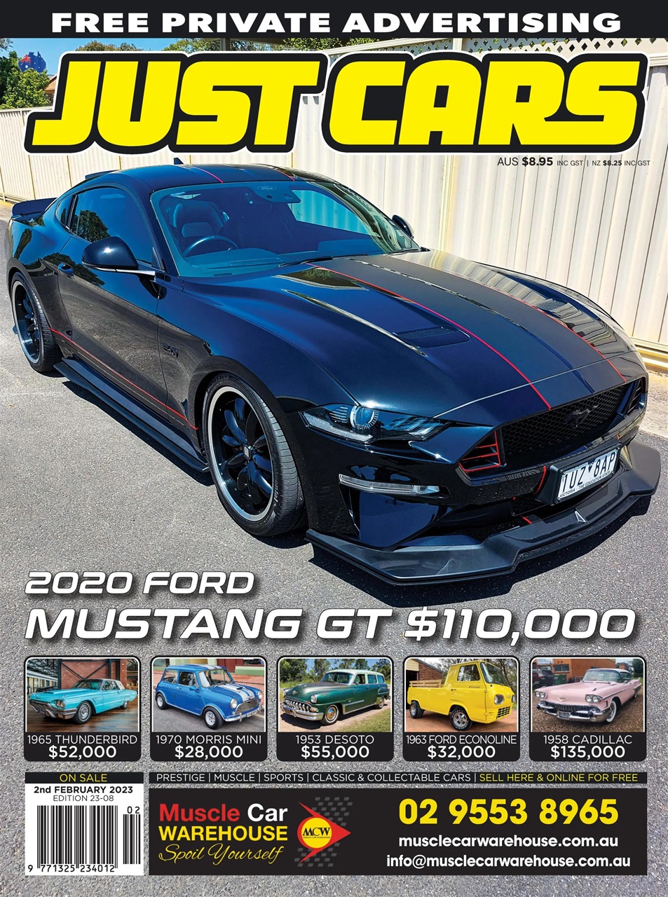 JUST CARS Magazine - 23-08 Back Issue