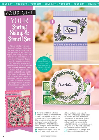 Crafts Beautiful Magazine - Feb-23 Subscriptions | Pocketmags