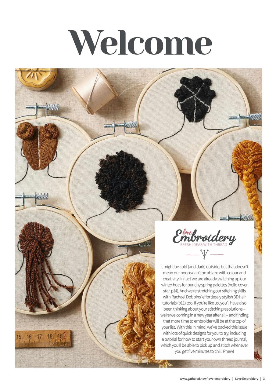 Love Embroidery Magazine - Issue 36 Subscriptions | Pocketmags