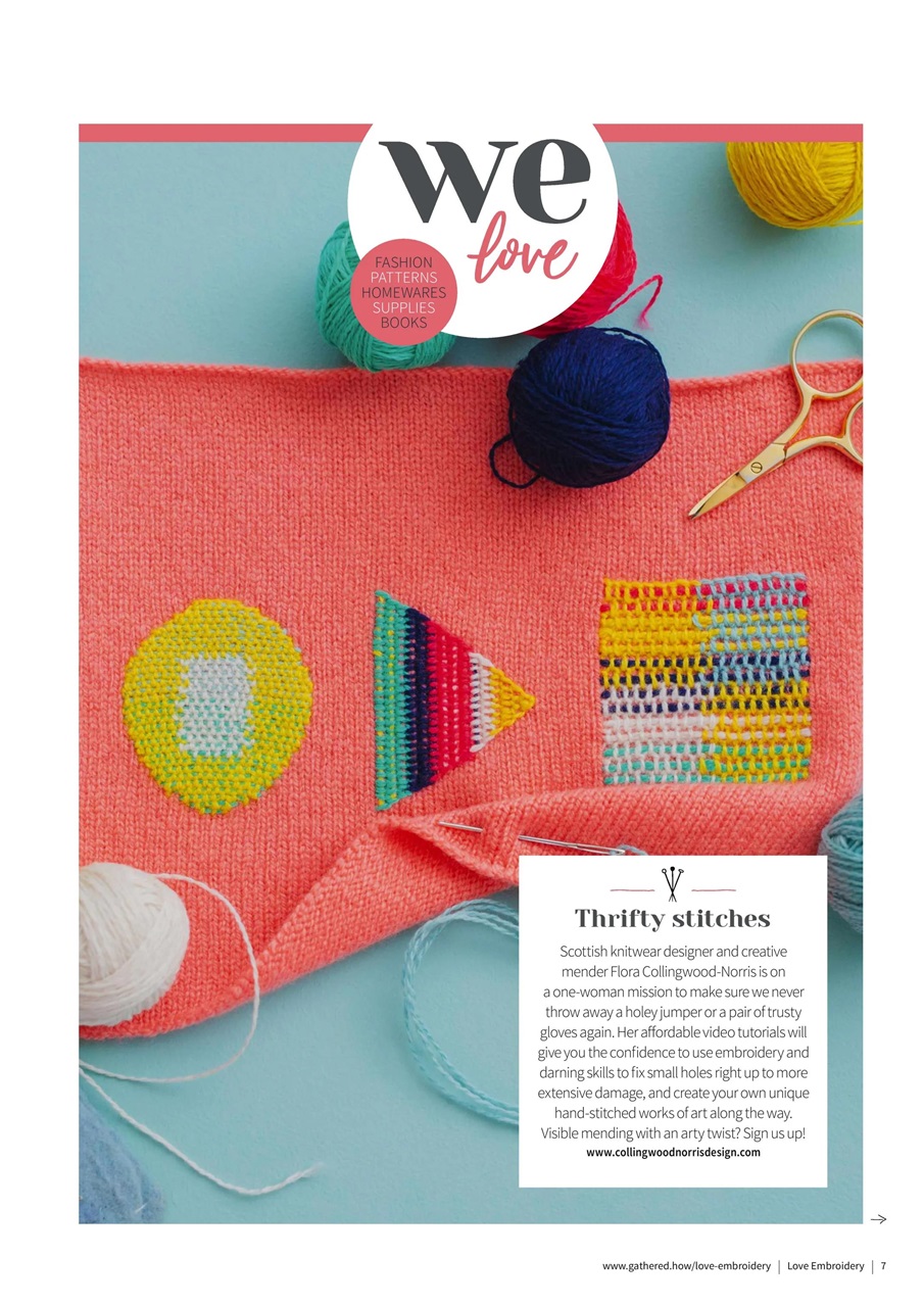Love Embroidery Magazine - Issue 36 Subscriptions | Pocketmags