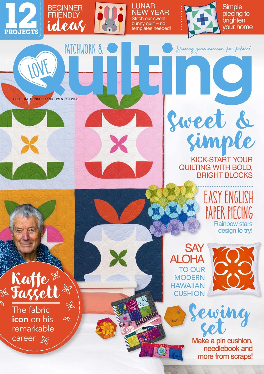 Love Patchwork & Quilting Magazine - Issue 120 Subscriptions | Pocketmags