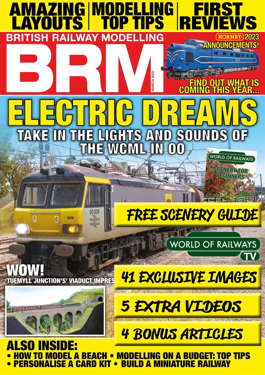 British Railway Modelling (BRM) Magazine - Mar 2023 Subscriptions ...