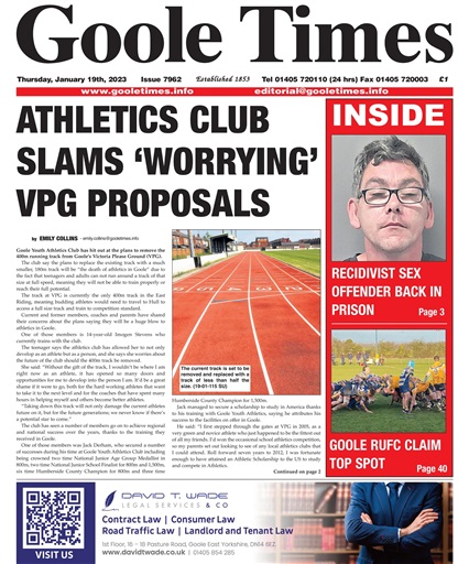 Goole Times Magazine - January 19th 2023 Back Issue