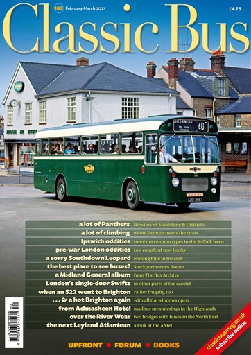 Classic Bus Magazine - Feb/Mar 2023 (183) Back Issue