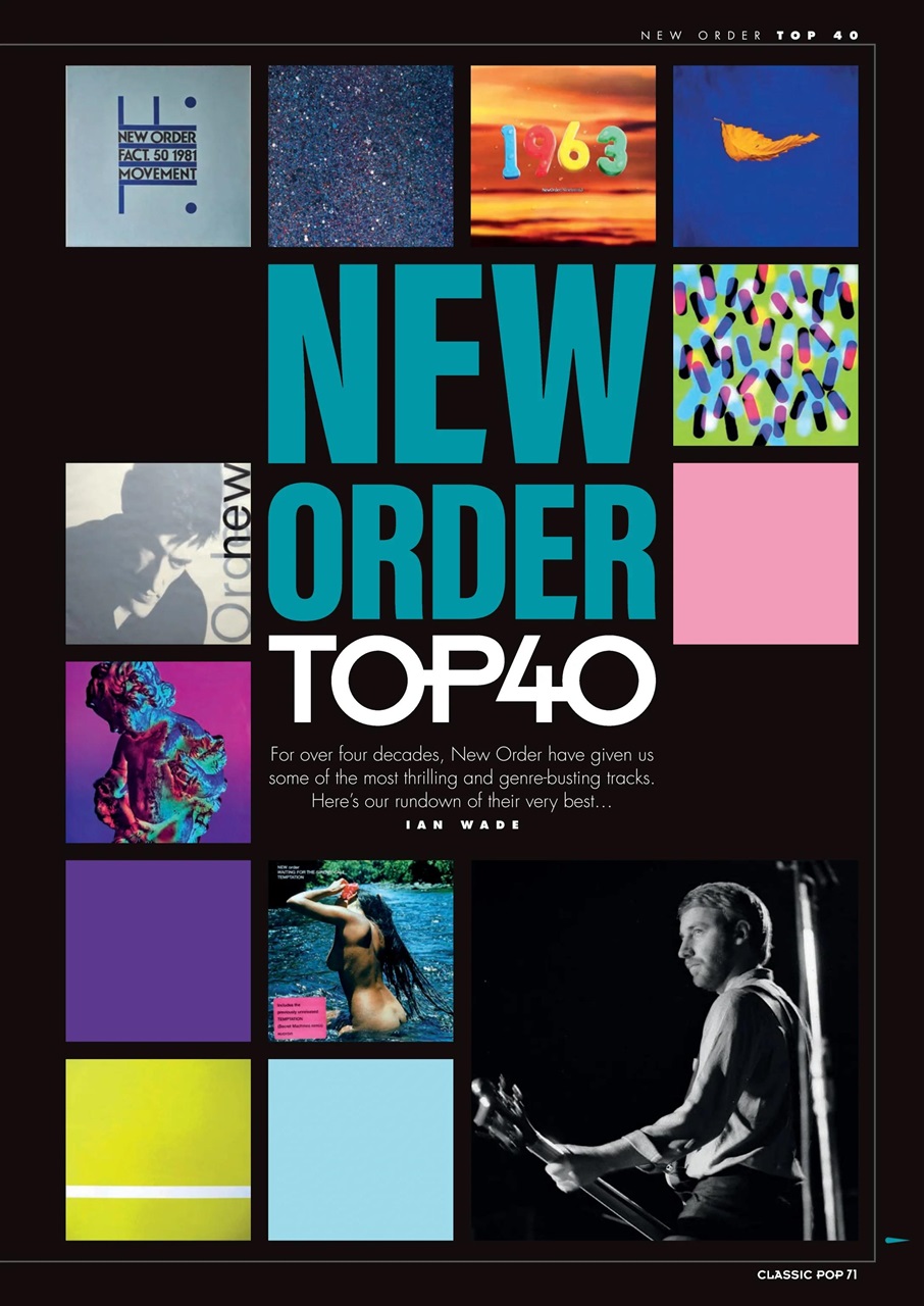 Classic Pop Presents Magazine - New Order and Joy Division Back Issue