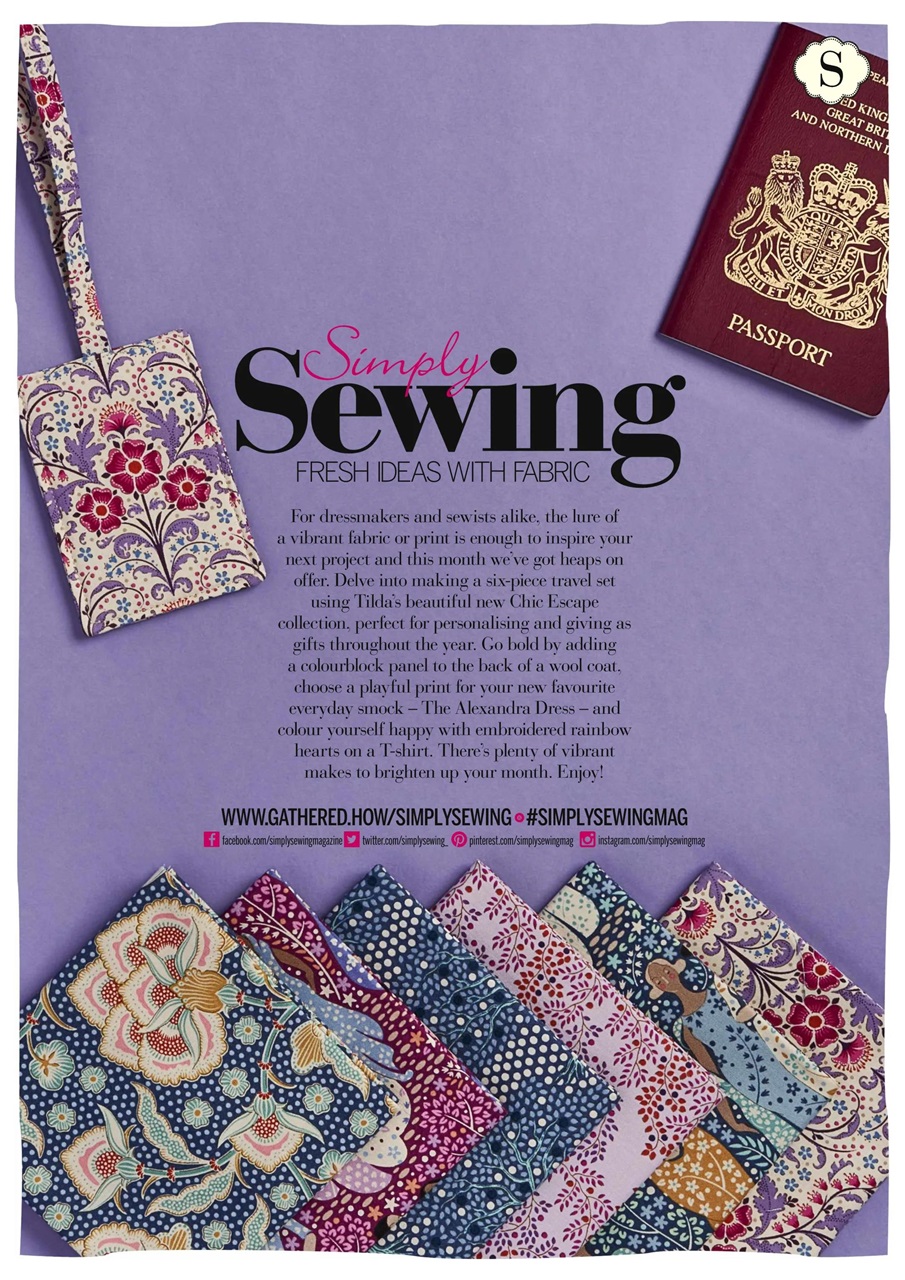 Simply Sewing Magazine - Issue 104 Back Issue