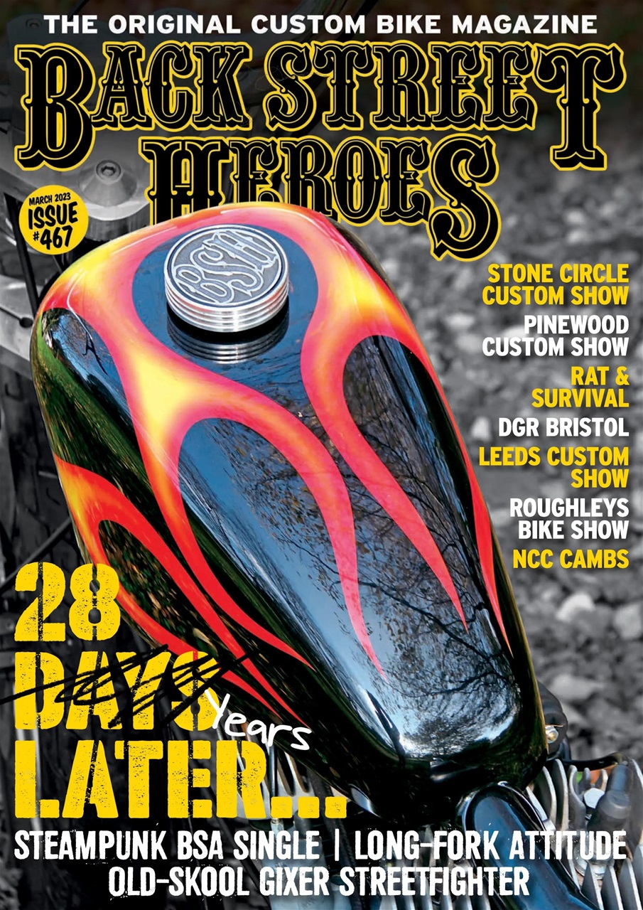 Back Street Heroes Magazine - March 2023 Back Issue