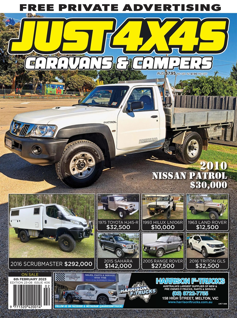 JUST 4X4S Magazine - 23-08 Back Issue