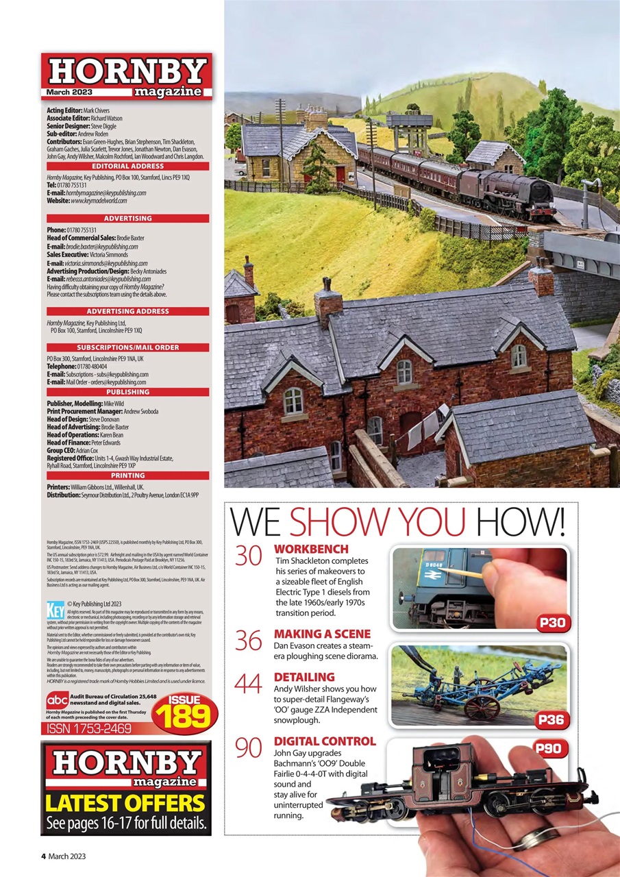 Hornby Magazine - March 2023 Back Issue