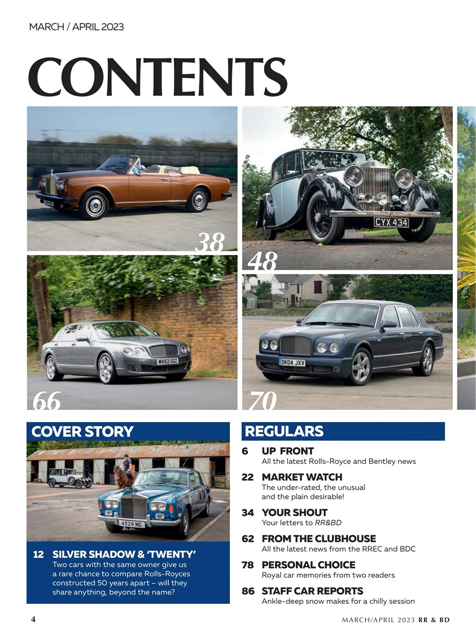 Rolls-Royce & Bentley Driver Magazine - Mar-Apr 2023 Back Issue