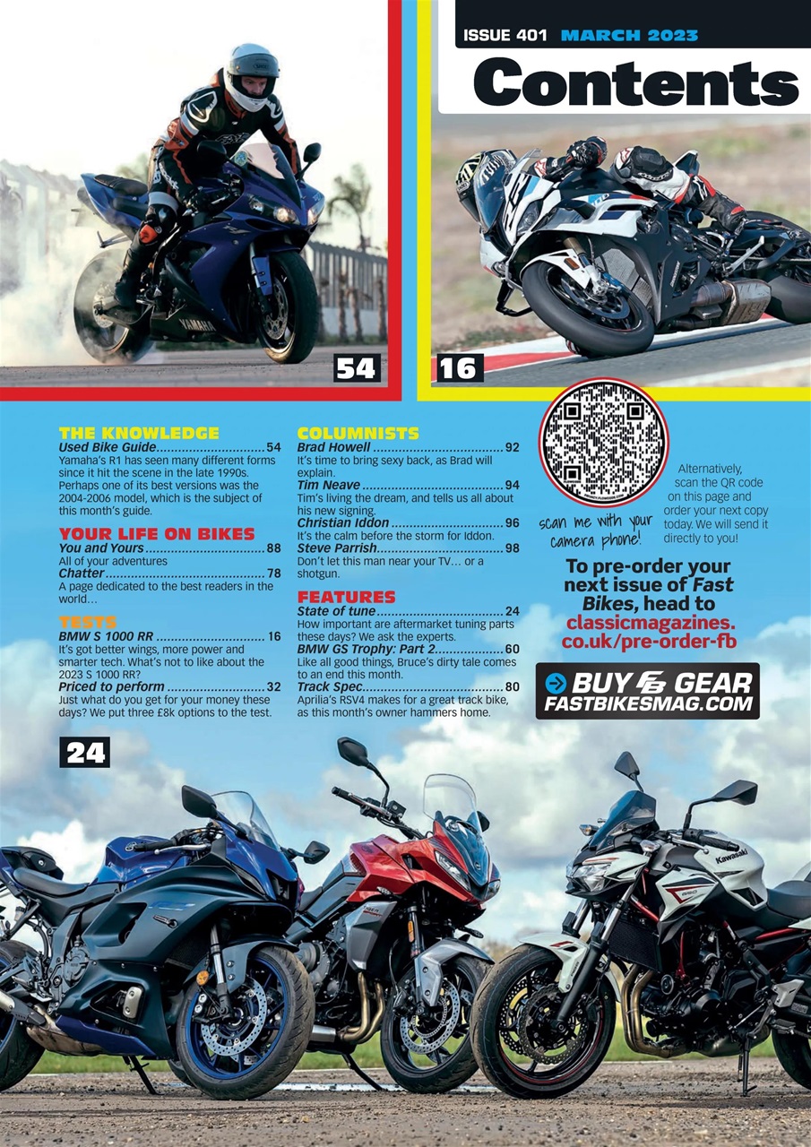 Fast Bikes Magazine - March 2023 Back Issue