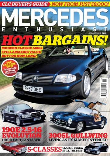 Mercedes Enthusiast Magazine - October 2012 Back Issue