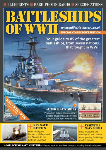 Battleships of WWII Magazine Subscriptions and Battleships of WWII Issue