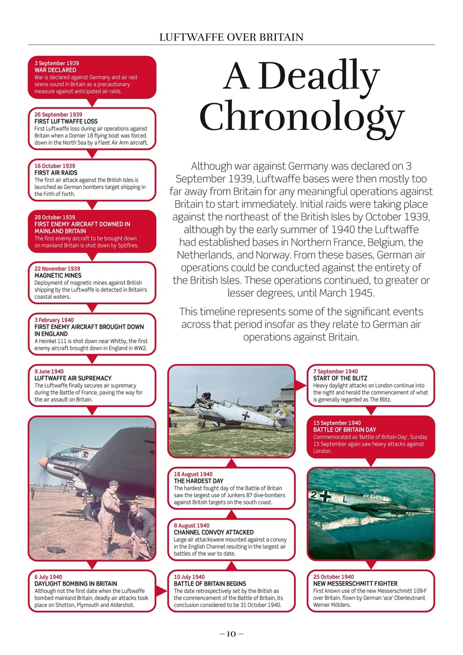 Luftwaffe over Britain 1939-45 Magazine Subscriptions and Luftwaffe ...