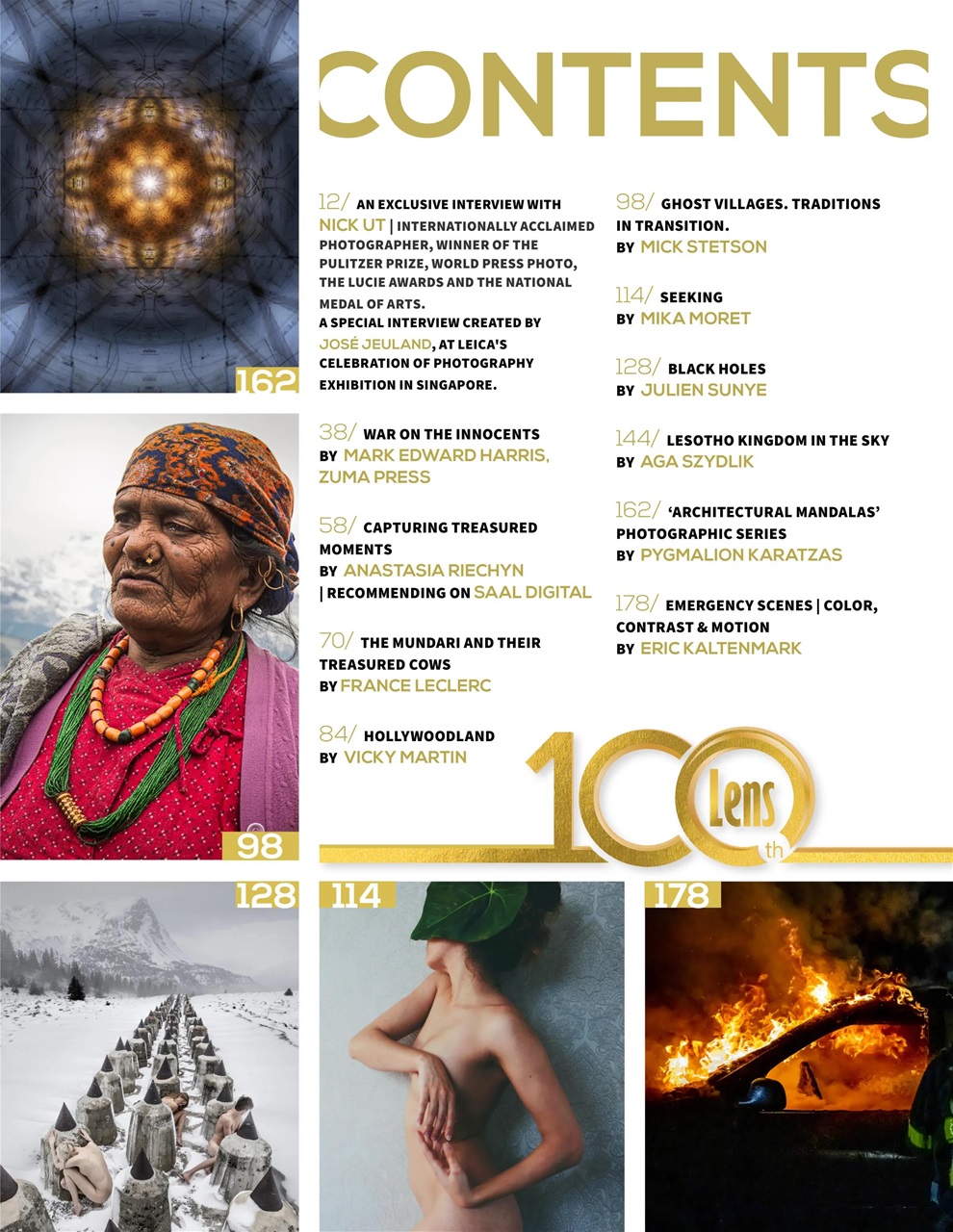 Lens Magazine - January 2023. The 100th Issue. Back Issue