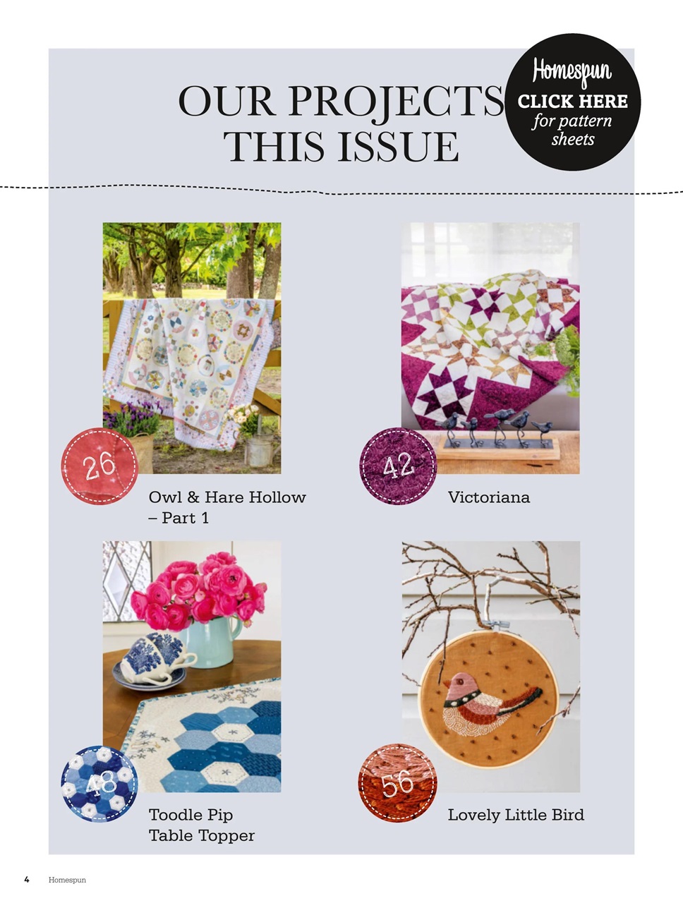 Homespun Magazine - 24.1 Subscriptions | Pocketmags