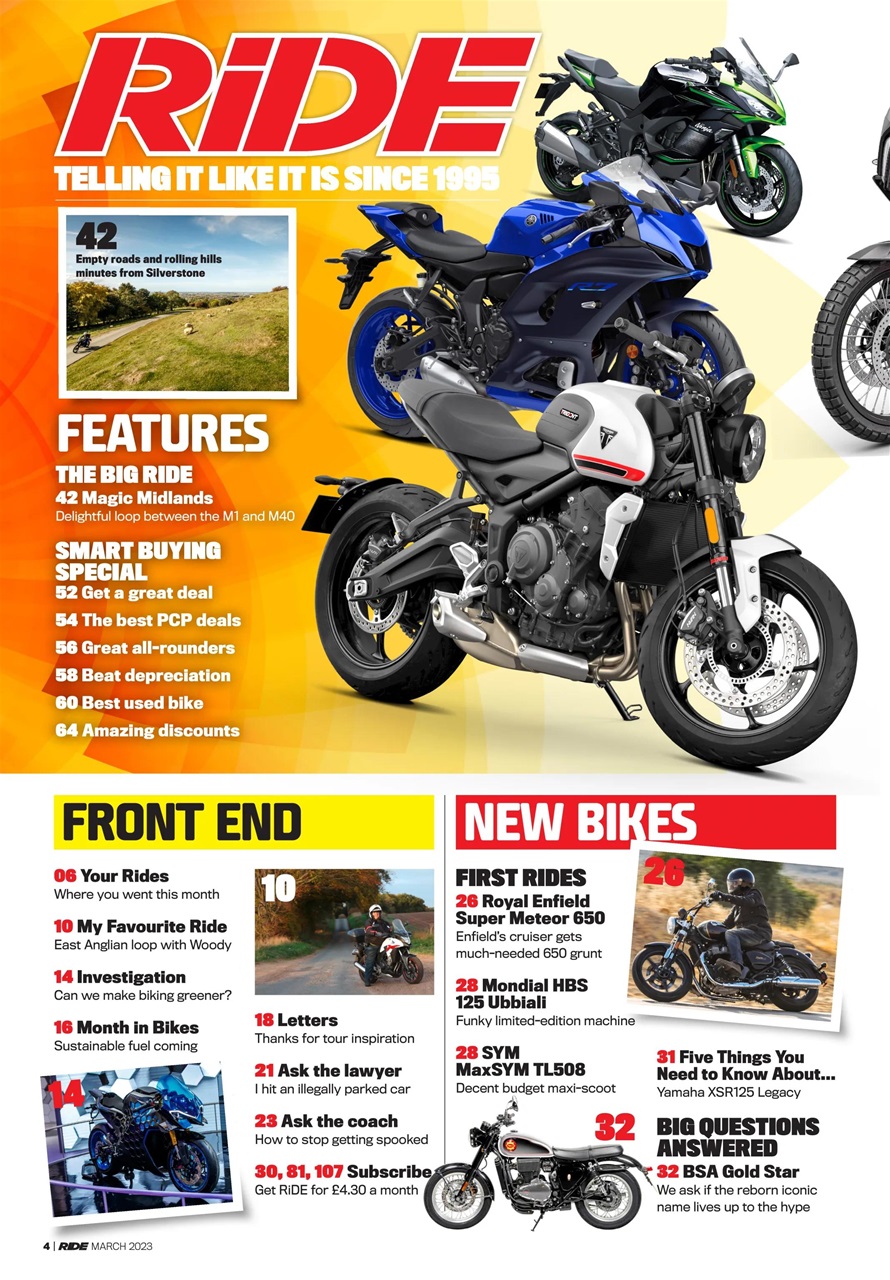Ride Magazine - Mar-23 Back Issue