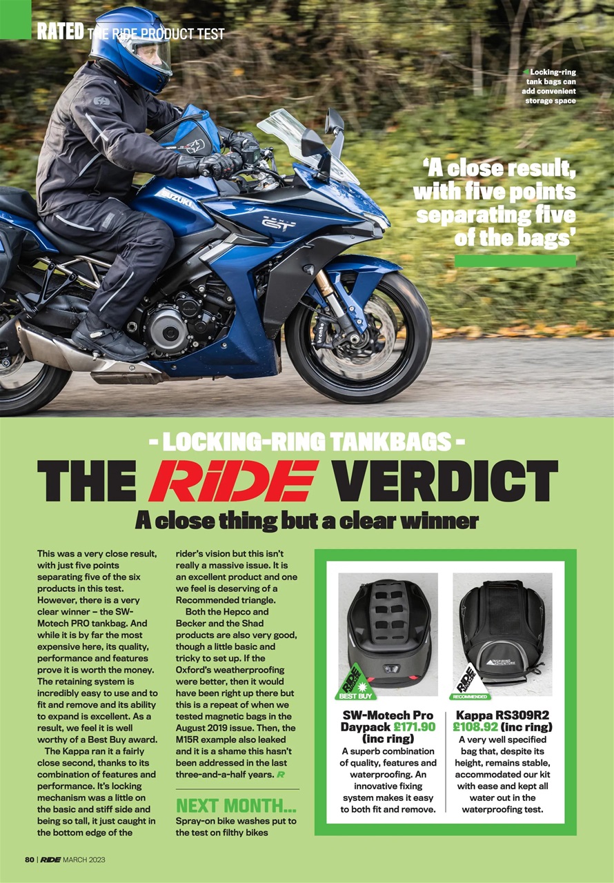 Ride Magazine - Mar-23 Back Issue