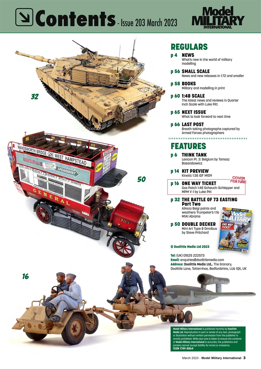 Military Modelling International Magazine - 203 Back Issue