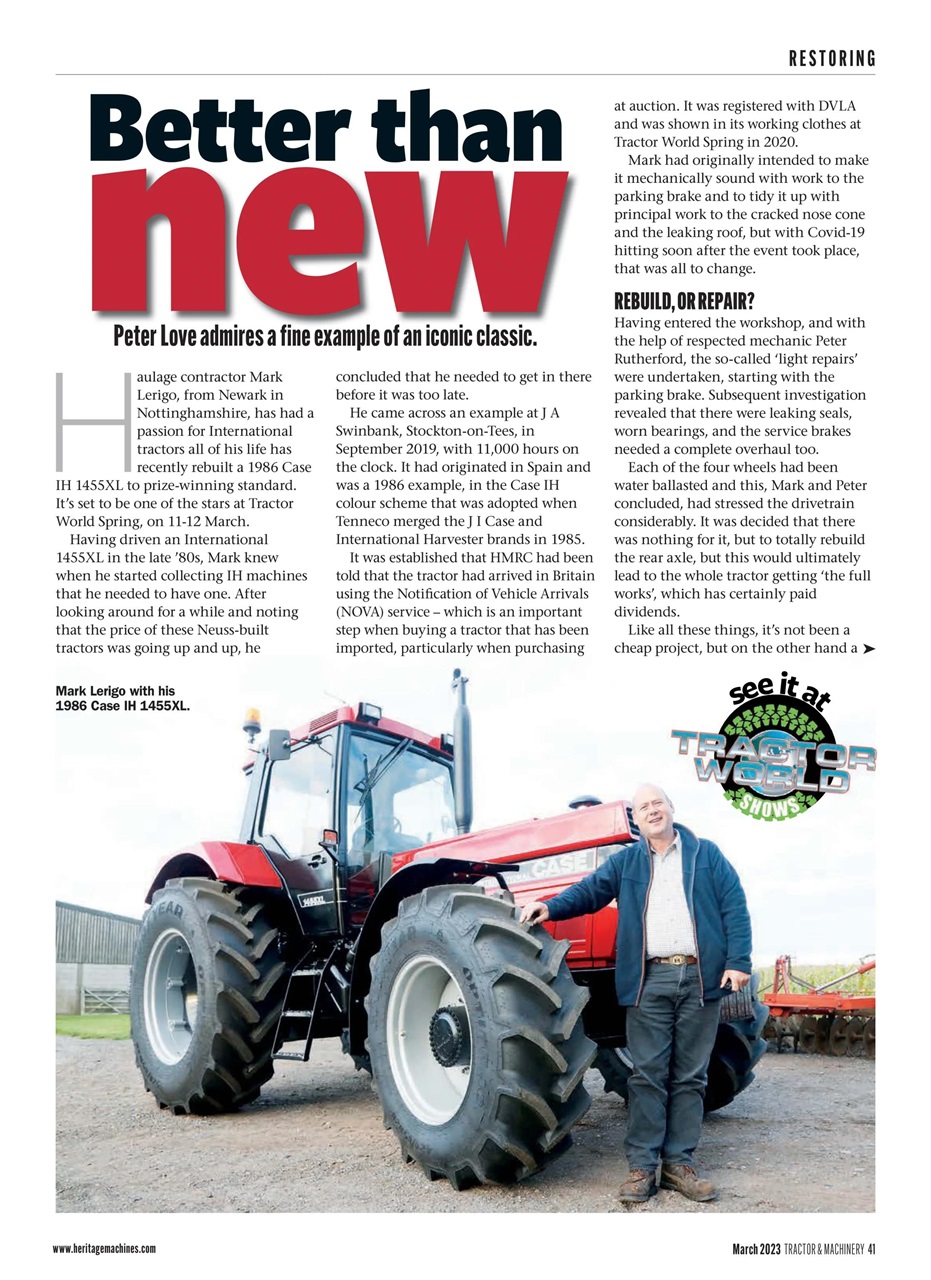 Tractor & Machinery Magazine - Mar-23 Back Issue