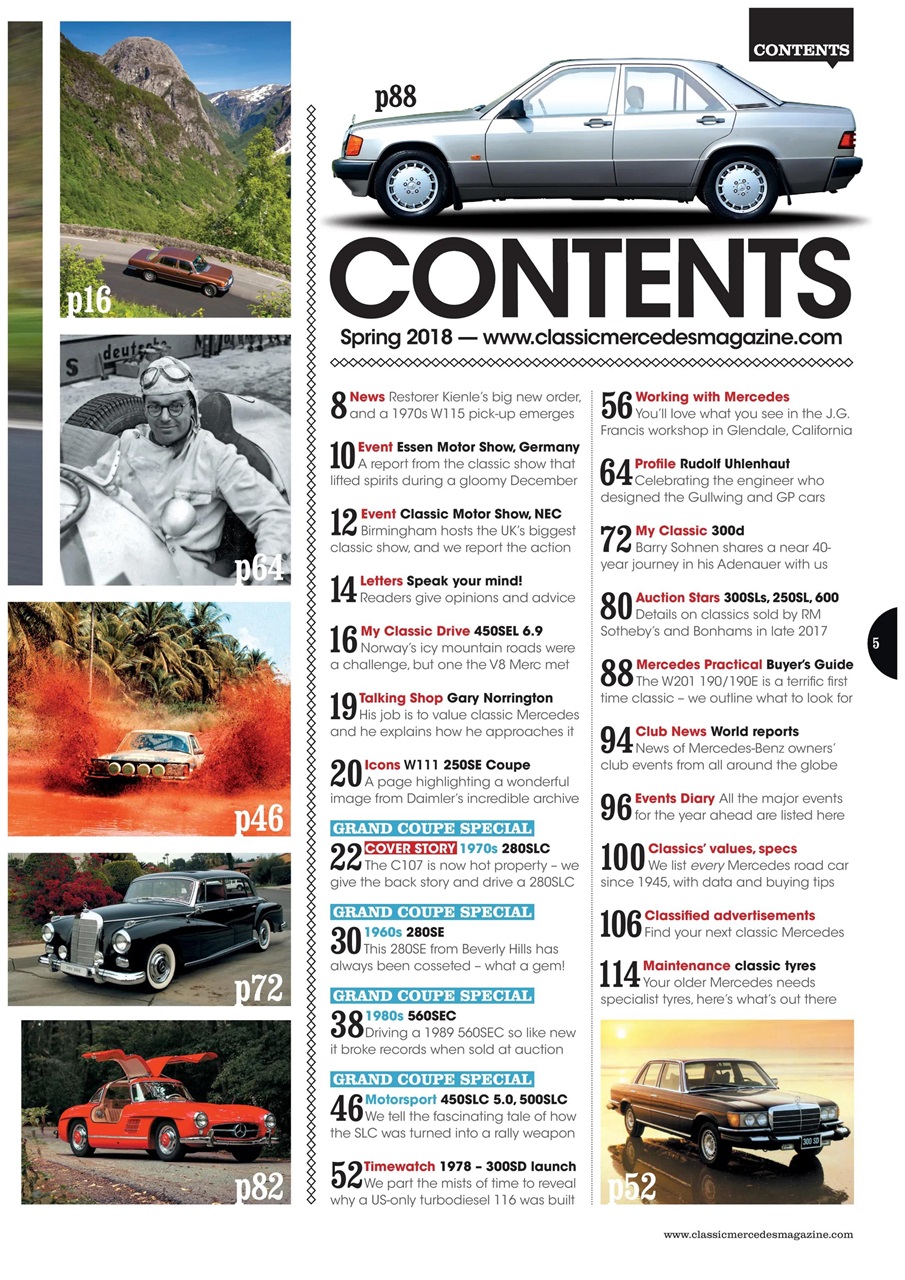 Classic Mercedes Magazine - Issue 23 Back Issue