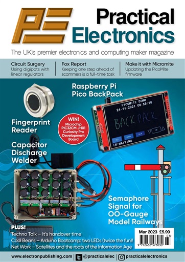 Practical Electronics Magazine - March 2023 Back Issue