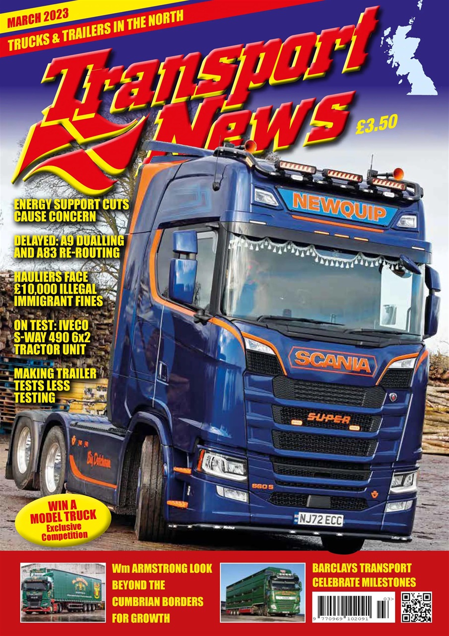 Transport News Magazine - March 2023 Subscriptions | Pocketmags